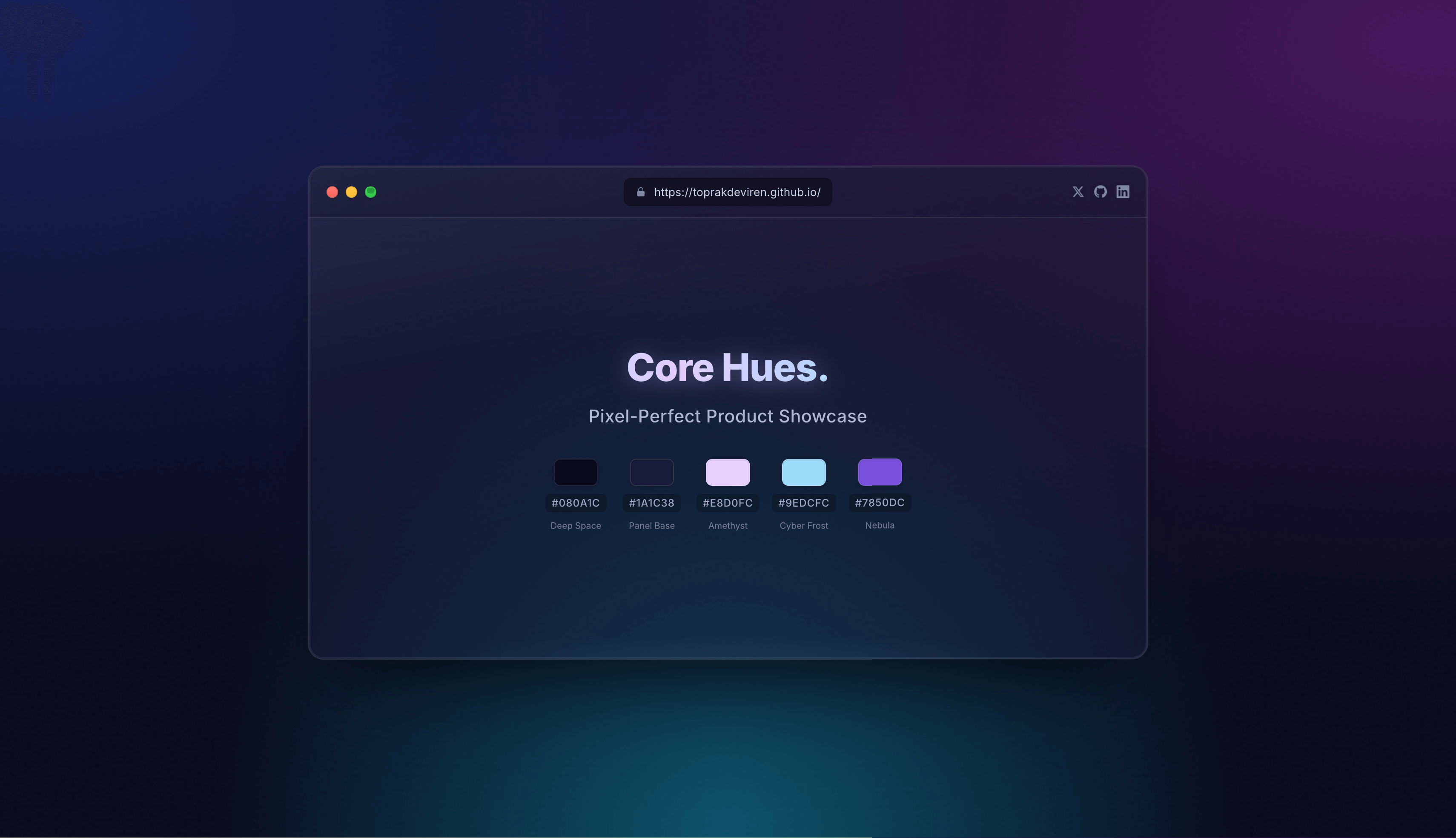 Polished UI Showcase - Ugur Toprakdeviren